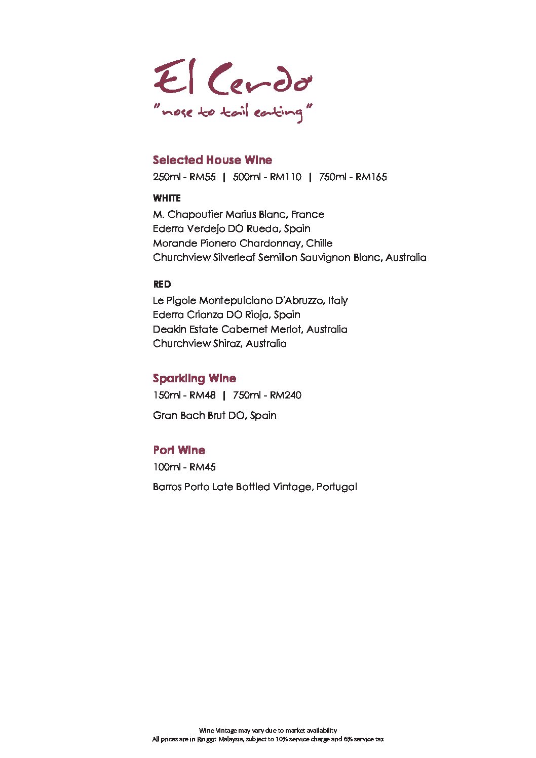 EC_A4_TTDI House Wine + Wine list_13Jul22_preview | El Cerdo KL